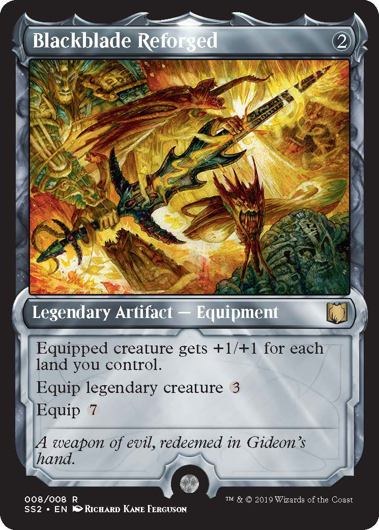 Blackblade Reforged MtG Art from Signature Spellbook: Gideon Set by ...