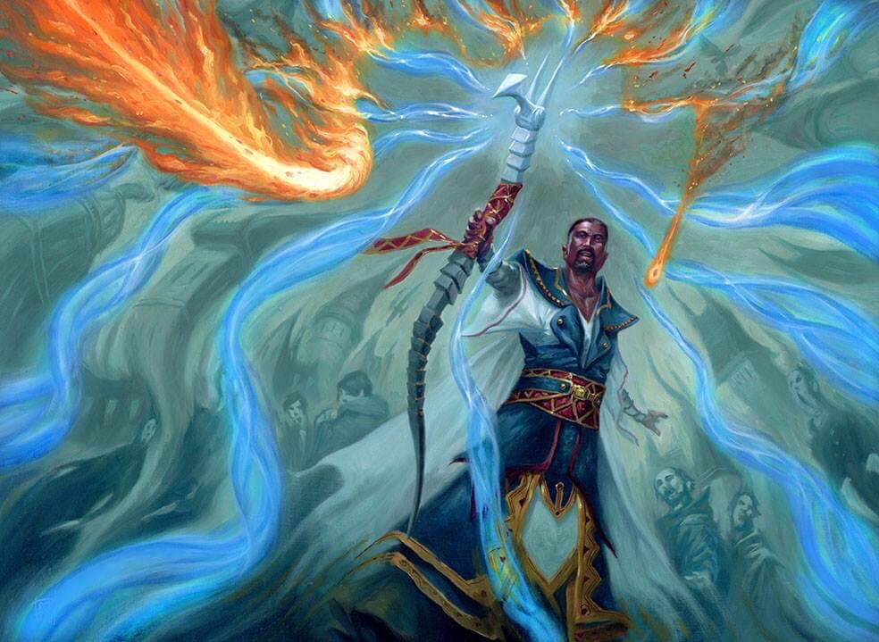 Teferi’s Time Twist MtG Art from War of the Spark Set by Ralph Horsley ...