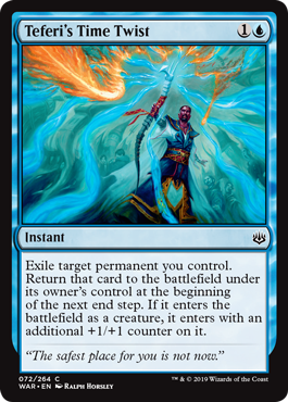 Teferi’s Time Twist MtG Art from War of the Spark Set by Ralph Horsley ...