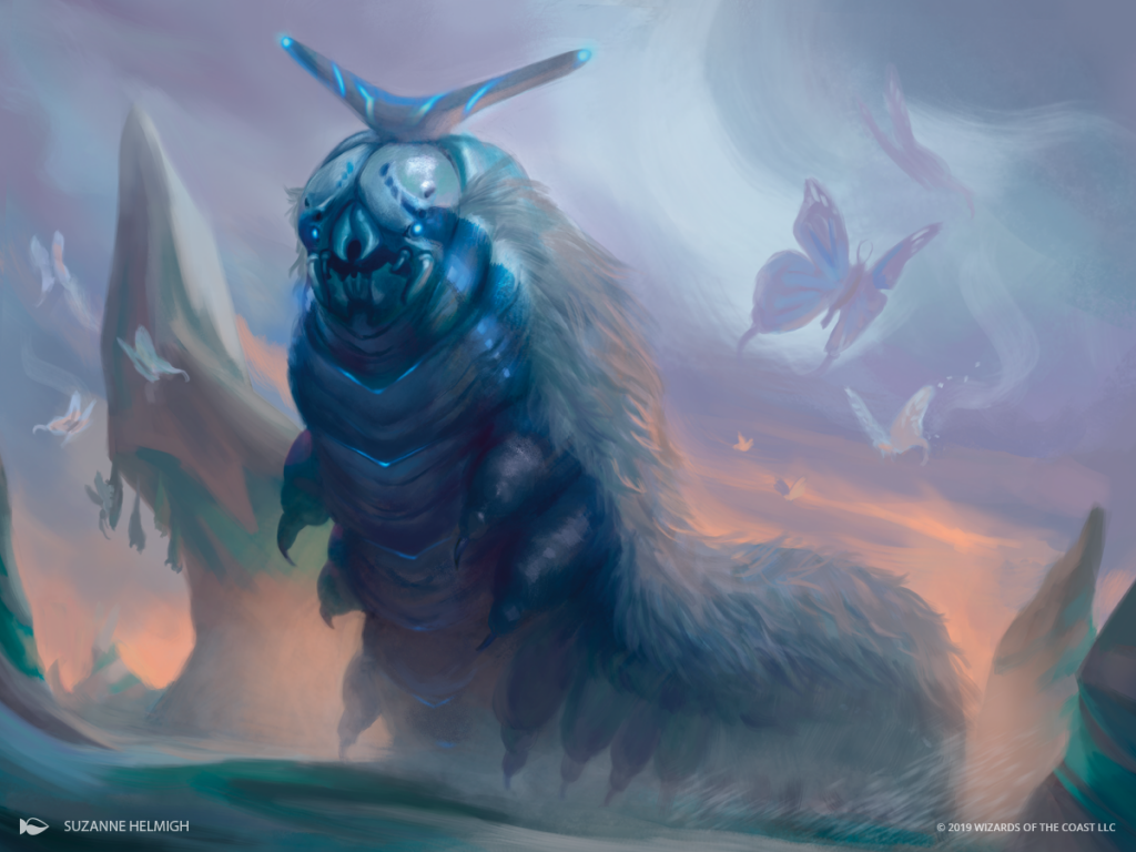 Chillerpillar MtG Art from Modern Horizons Set by Suzanne Helmigh - Art ...