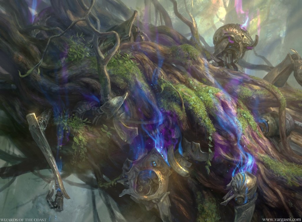 Force of Vigor MtG Art from Modern Horizons Set by Randy Vargas - Art ...