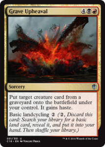 Grave Upheaval MtG Art from Commander 2016 Set by Vincent Proce - Art ...