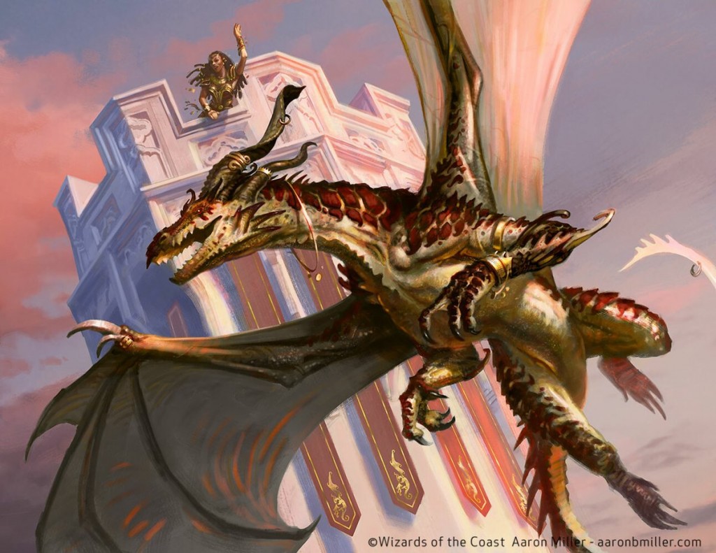 Ore-Scale Guardian MtG Art from Modern Horizons Set by Aaron Miller ...