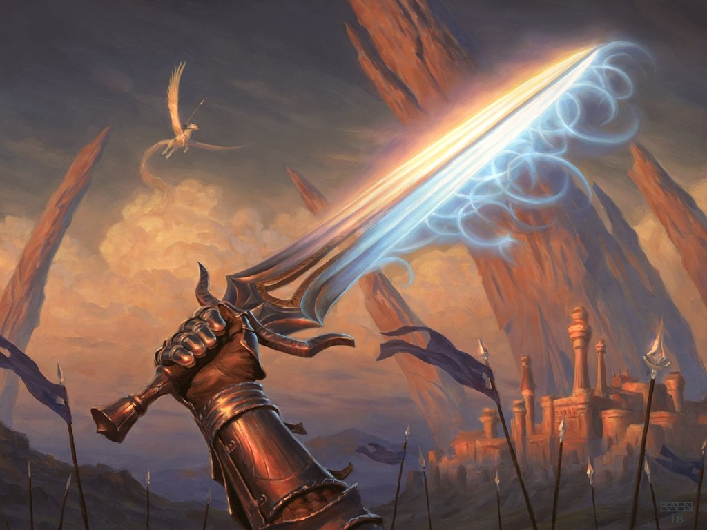 Sword of Truth and Justice MtG Art from Modern Horizons Set by Chris ...