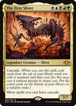 The First Sliver MtG Art from Modern Horizons Set by Svetlin Velinov ...