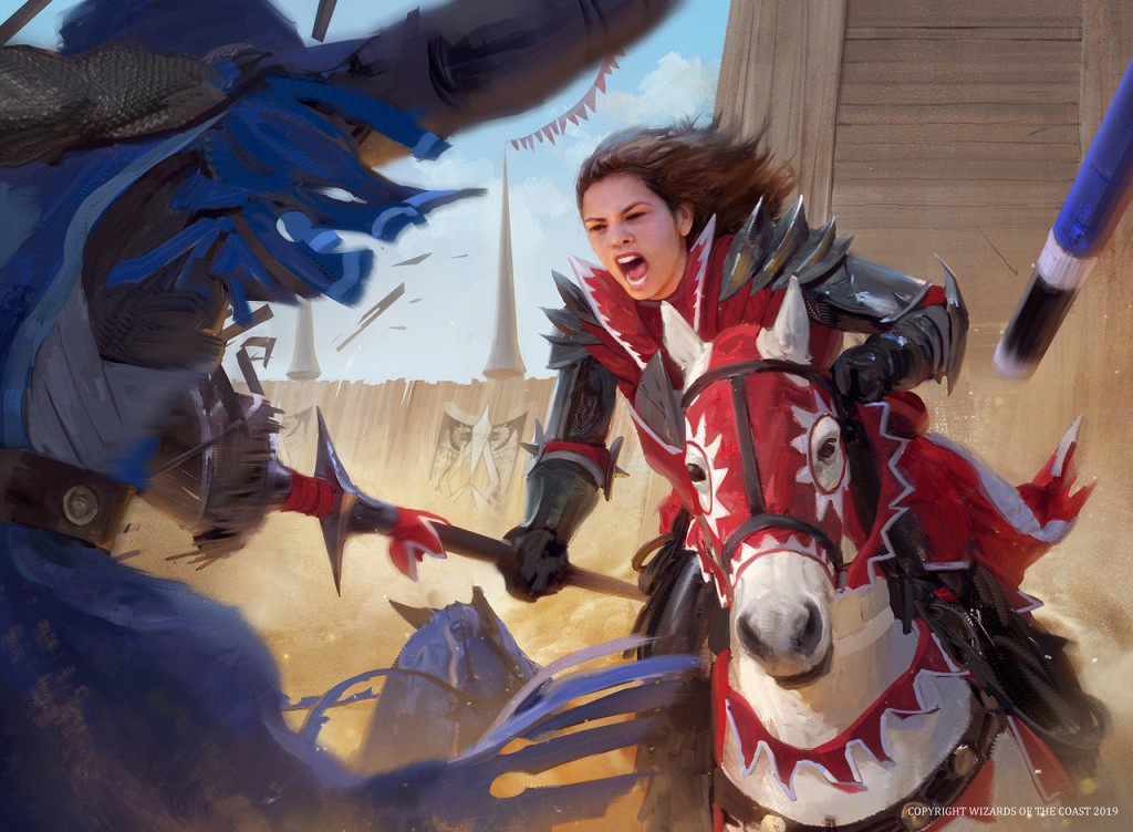 Joust MtG Art from Throne of Eldraine Set by Bram Sels - Art of Magic ...