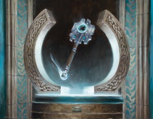 Mace of the Valiant MtG Art from Throne of Eldraine Set by Aaron Miller ...