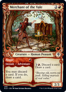Merchant of the Vale MtG Art from Throne of Eldraine Set by John ...