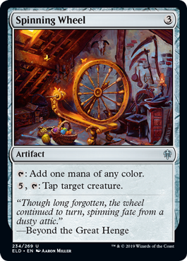 Spinning Wheel MtG Art from Throne of Eldraine Set by Aaron Miller ...