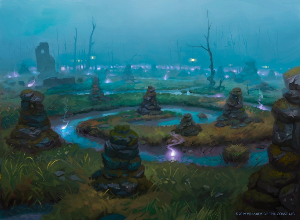 Swamp MtG Art from Throne of Eldraine Set by Victor Adame Minguez - Art ...