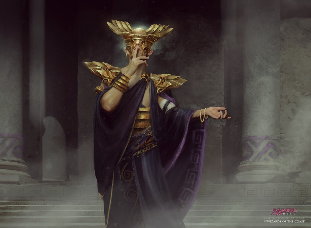 Atris, Oracle of Half-Truths MtG Art from Theros Beyond Death Set by ...