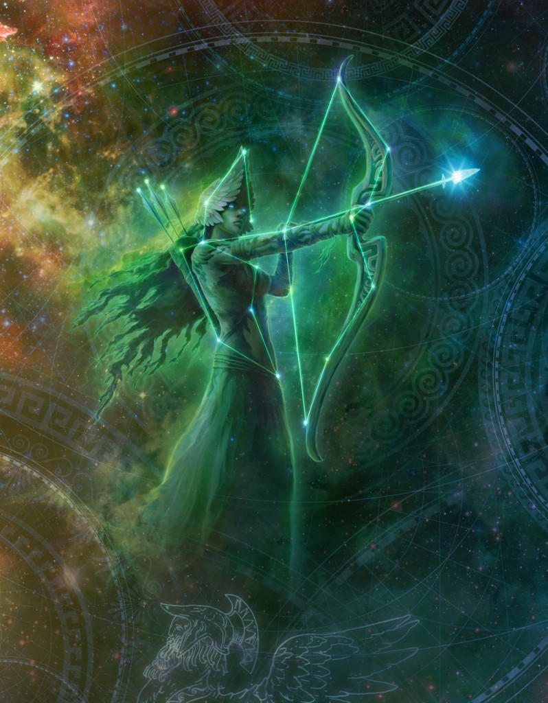 Nylea, Keen-Eyed (Alternate) MtG Art from Theros Beyond Death Set by ...