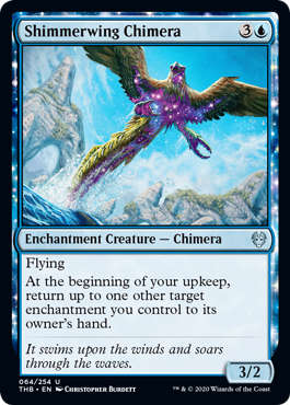 Shimmerwing Chimera MtG Art from Theros Beyond Death Set by Christopher ...