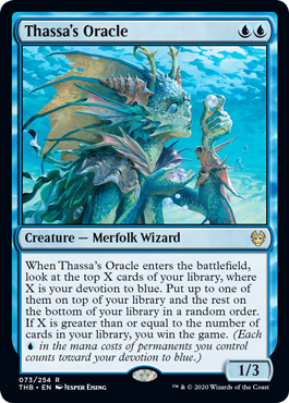 Thassa's Oracle MtG Art from Theros Beyond Death Set by Jesper Ejsing ...