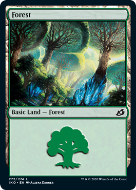 Forest MtG Art from Ikoria Set by Alayna Danner - Art of Magic: the ...