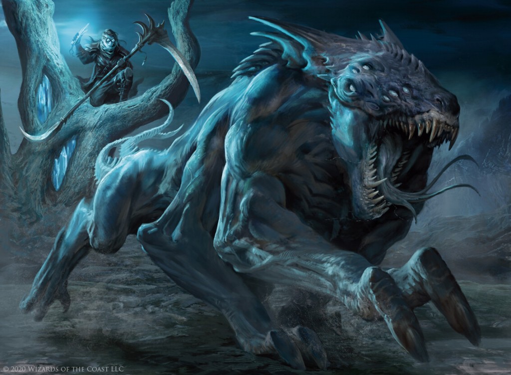 Hunted Nightmare MtG Art from Ikoria Set by Antonio José Manzanedo ...