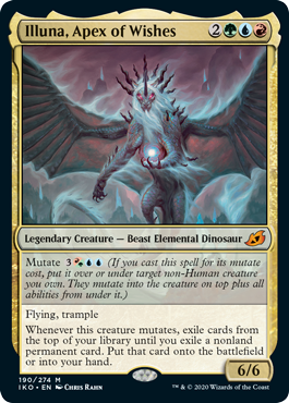 Illuna, Apex of Wishes MtG Art from Ikoria Set by Chris Rahn - Art of ...
