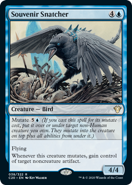 Souvenir Snatcher MtG Art from Commander 2020 Set by Kev Walker - Art ...