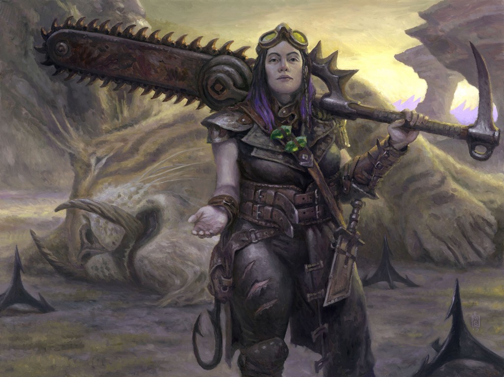 Titan Hunter MtG Art from Commander 2020 Set by Matt Stewart - Art of ...