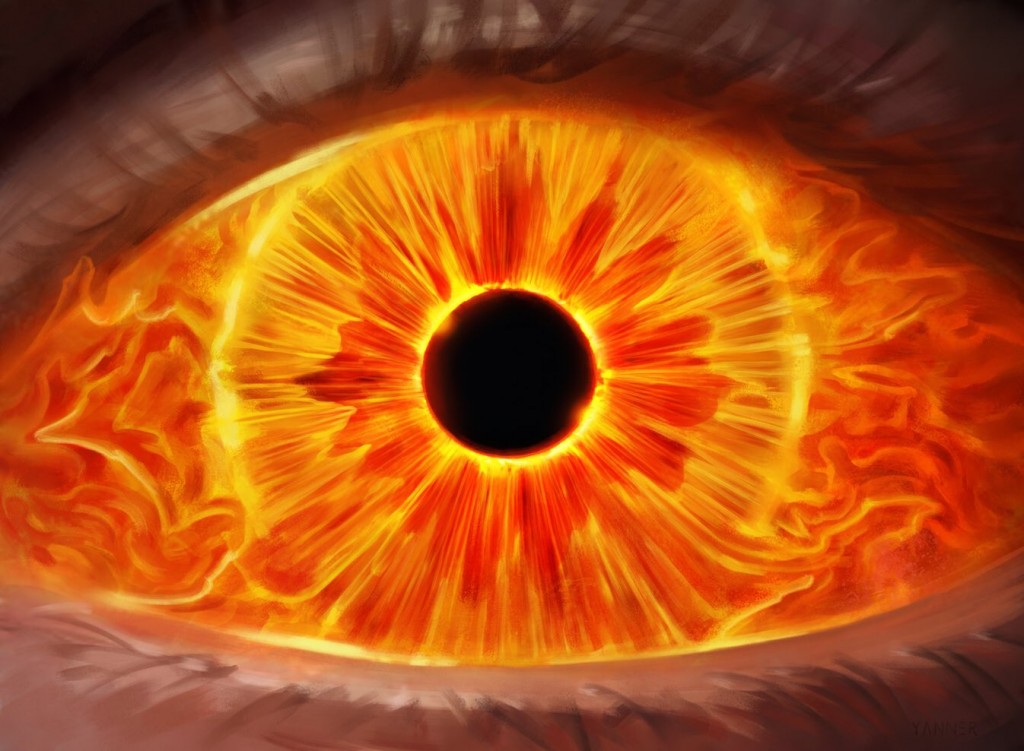 Fire Prophecy MtG Art from Ikoria Set by Kieran Yanner - Art of Magic ...