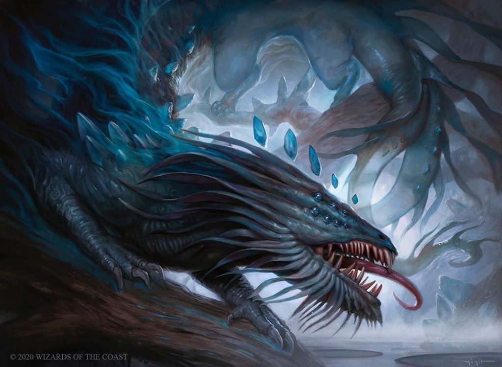 Slitherwisp MtG Art from Ikoria Set by Yigit Koroglu - Art of Magic ...