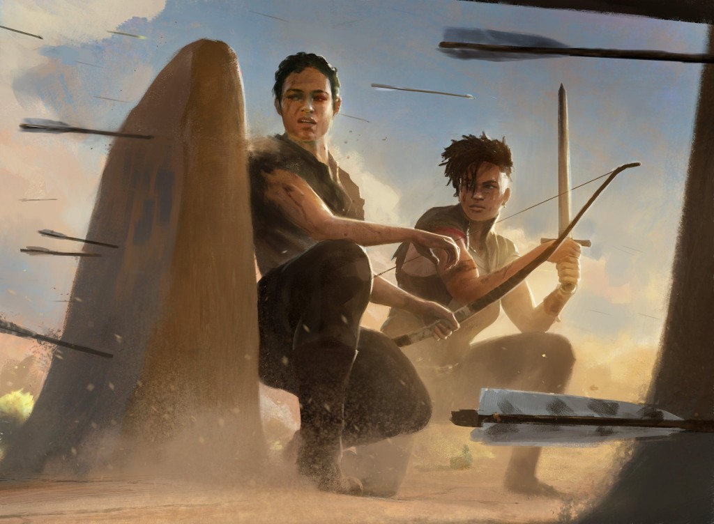 Basri's Aegis MtG Art from Core Set 2021 Set by Paul Scott Canavan ...