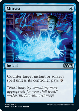 Miscast MtG Art from Core Set 2021 Set by Steve Argyle - Art of Magic ...