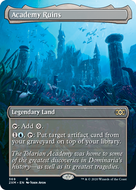 Academy Ruins MtG Art from Double Masters Set by John Avon - Art of ...