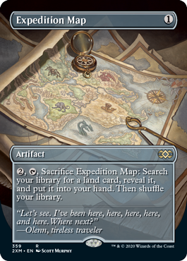 Expedition Map MtG Art from Double Masters Set by Scott Murphy - Art of ...