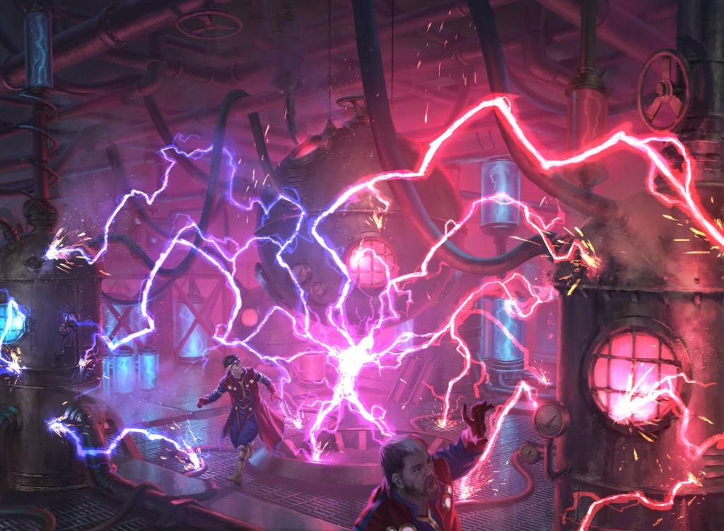 Experimental Overload MtG Art from Core Set 2021 Set by Lie Setiawan ...