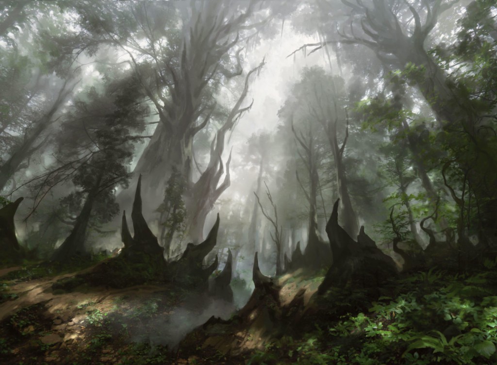 Forest MtG Art from Core Set 2021 Set by Jonas De Ro - Art of Magic ...