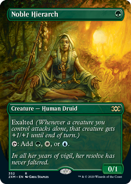 Noble Hierarch MtG Art from Double Masters Set by Greg Staples - Art of ...