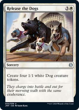 Release the Dogs MtG Art from Jumpstart Set by Jason Kang - Art of ...
