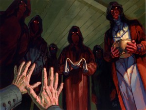 Village Rites MtG Art from Core Set 2021 Set by Bud Cook - Art of Magic ...