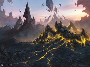 Crawling Barrens MtG Art from Zendikar Rising Set by Jonas De Ro - Art ...