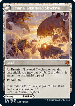 Emeria, Shattered Skyclave MtG Art from Zendikar Rising Set by Matt ...