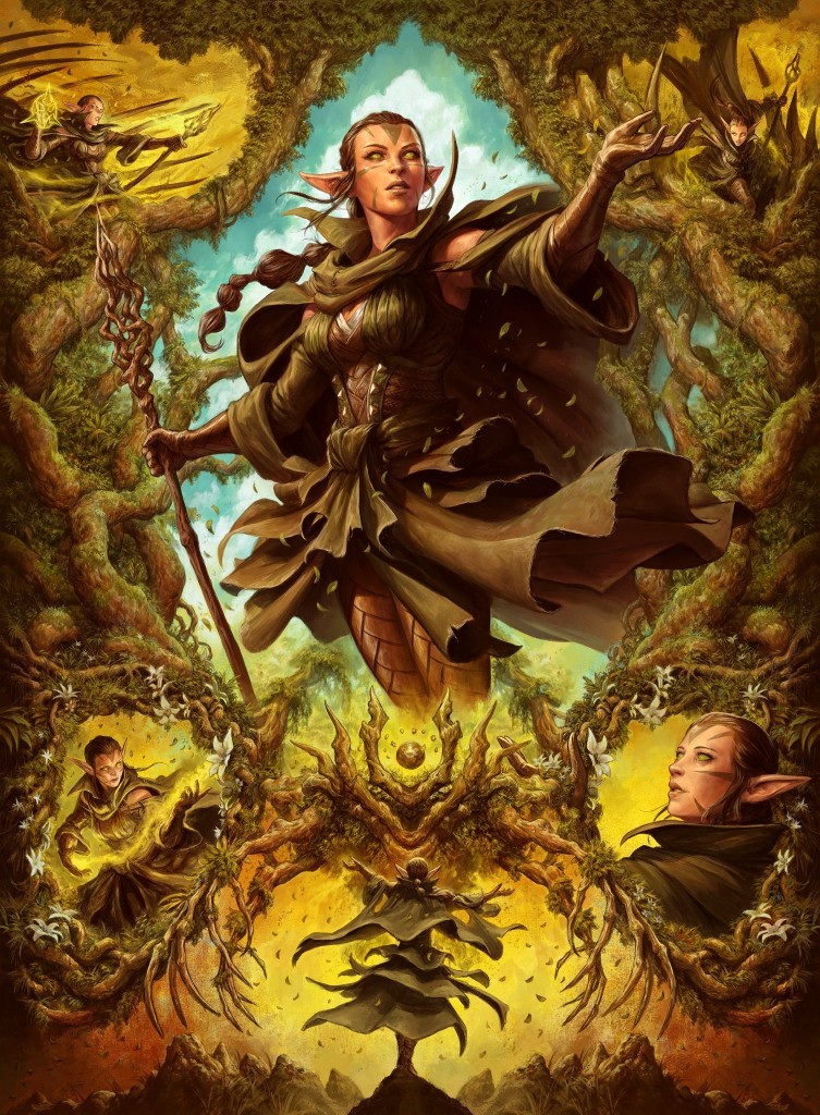 Nissa of Shadowed Boughs Variant MtG Art from Zendikar Rising Set by ...