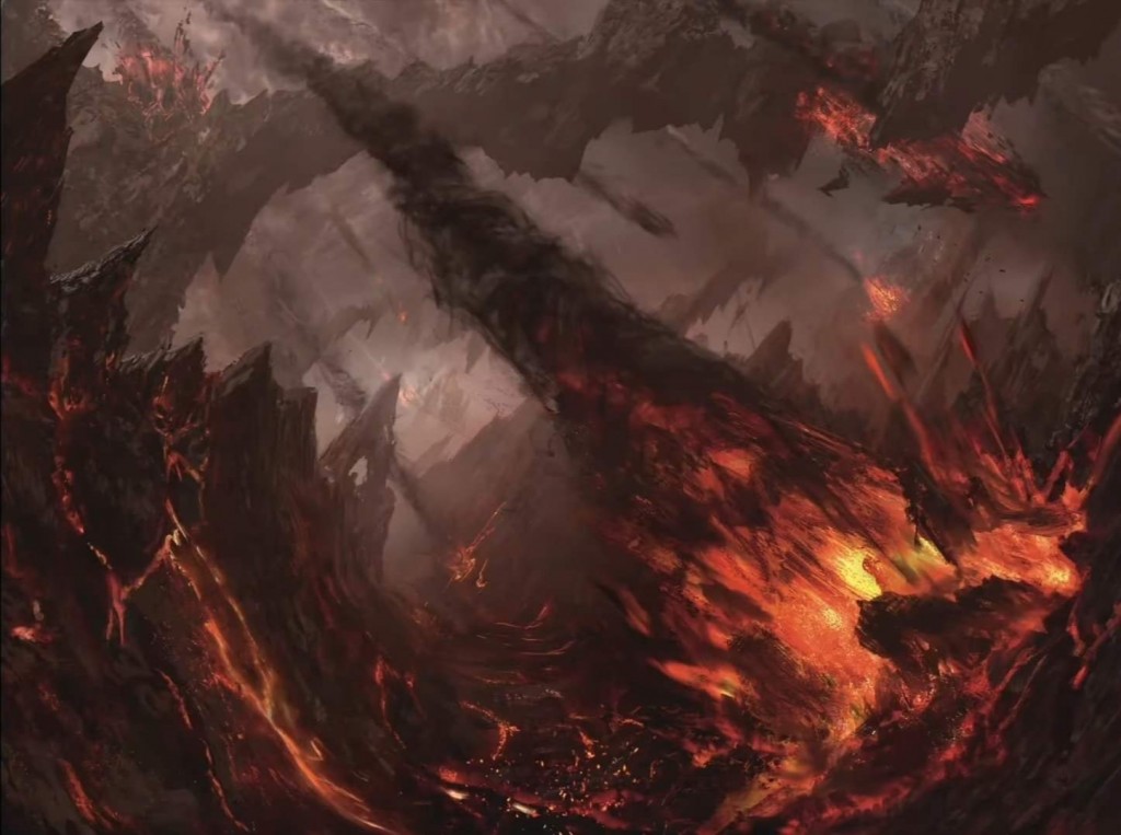 Roil Eruption MtG Art from Zendikar Rising Set by Campbell White - Art ...