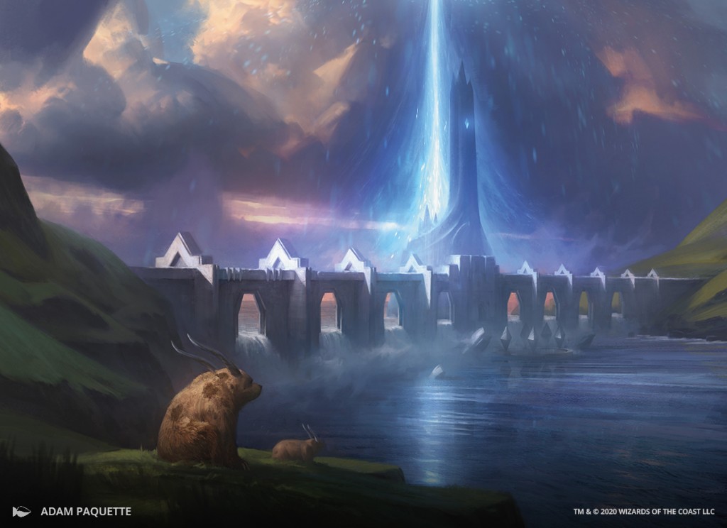 Sea Gate, Reborn MtG Art from Zendikar Rising Set by Adam Paquette ...