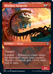 Skyclave Geopede Variant MtG Art from Zendikar Rising Set by Lorenzo ...