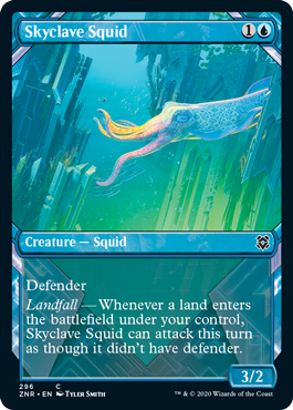 Skyclave Squid Variant MtG Art from Zendikar Rising Set by Tyler Smith ...