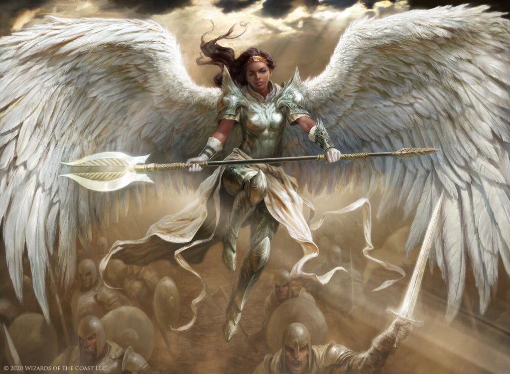 Anointer of Valor MtG Art from Commander Legends Set by Antonio José ...