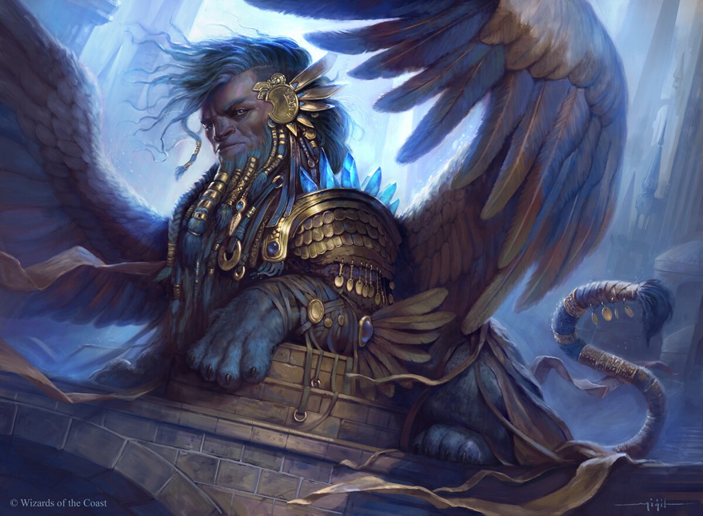Eligeth, Crossroads Augur MtG Art from Commander Legends Set by Yigit ...