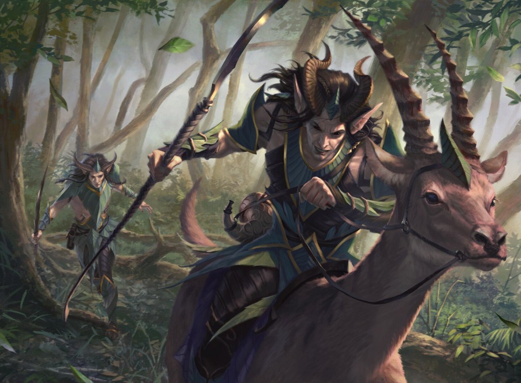 Exquisite Huntmaster MtG Art from Commander Legends Set by Lie Setiawan ...
