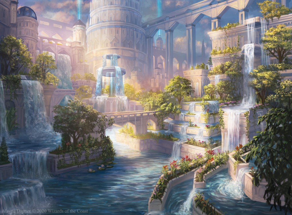 Rejuvenating Springs MtG Art from Commander Legends Set by Alayna ...
