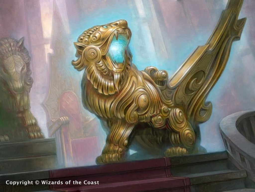 Staunch Throneguard MtG Art from Commander Legends Set by Volkan Baga ...