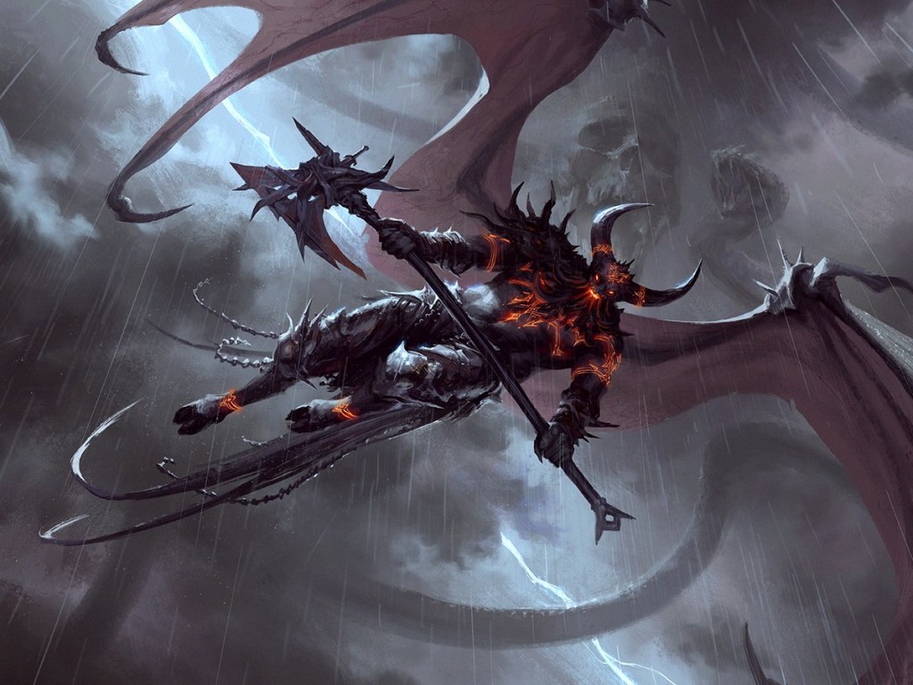 Mtg Demon Art