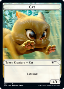 Cat Token MtG Art from Secret Lair Set by Jakob Eirich - Art of Magic ...