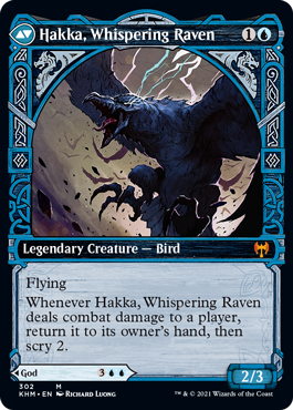 Hakka, Whispering Raven MtG Art from Kaldheim Set by Richard Luong ...