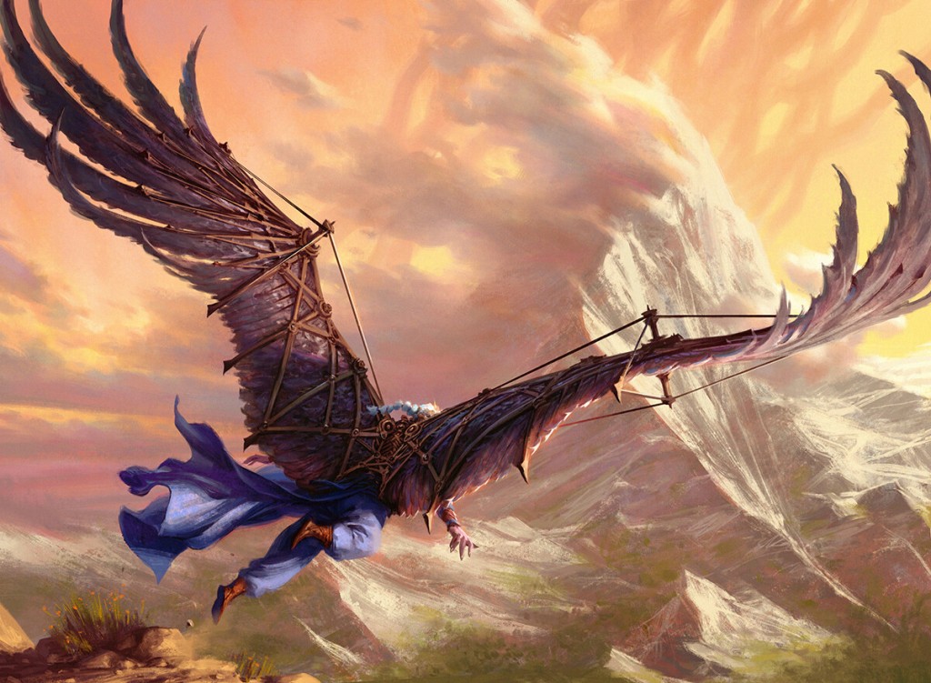 Raven Wings MtG Art from Kaldheim Set by Andrew Mar - Art of Magic: the ...